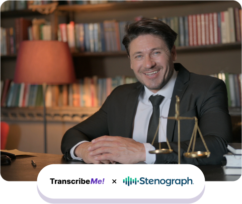 Stenograph & TranscribeMe Legal Transcription Partnership
